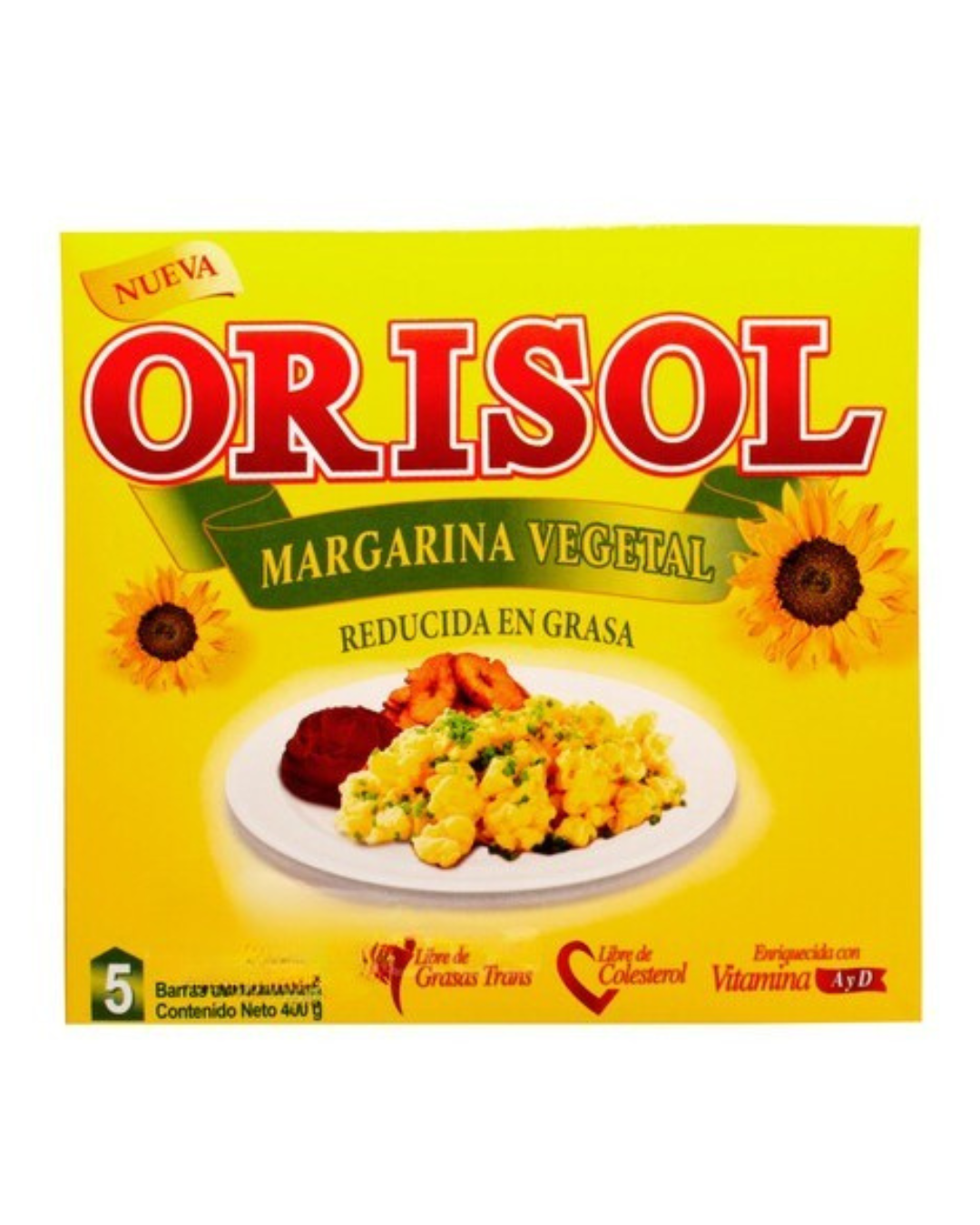 Orisol- Margarina 400g. – LA ESQUINA LATINA